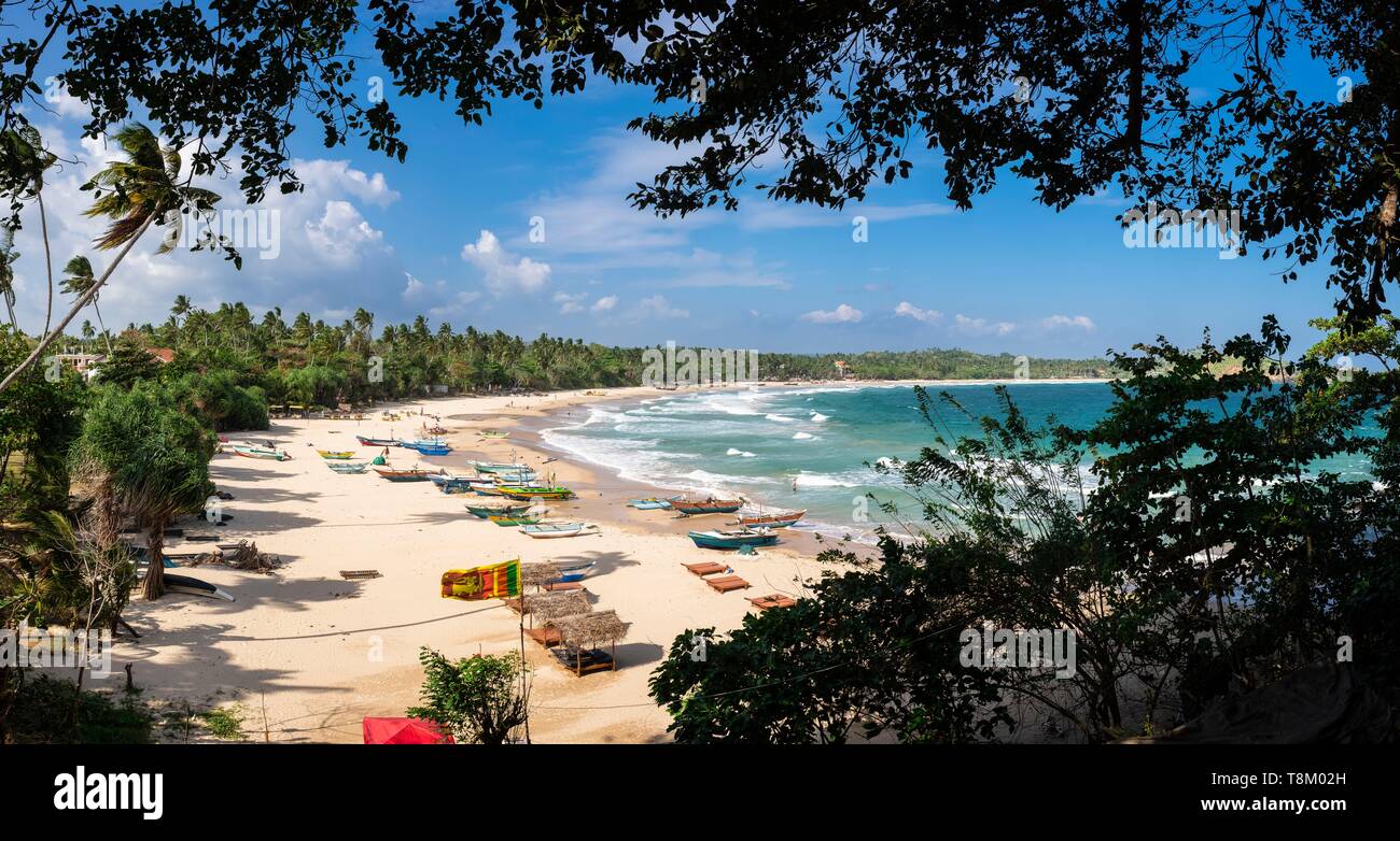 Sri Lanka, Southern province, Talalla beach Stock Photo - Alamy