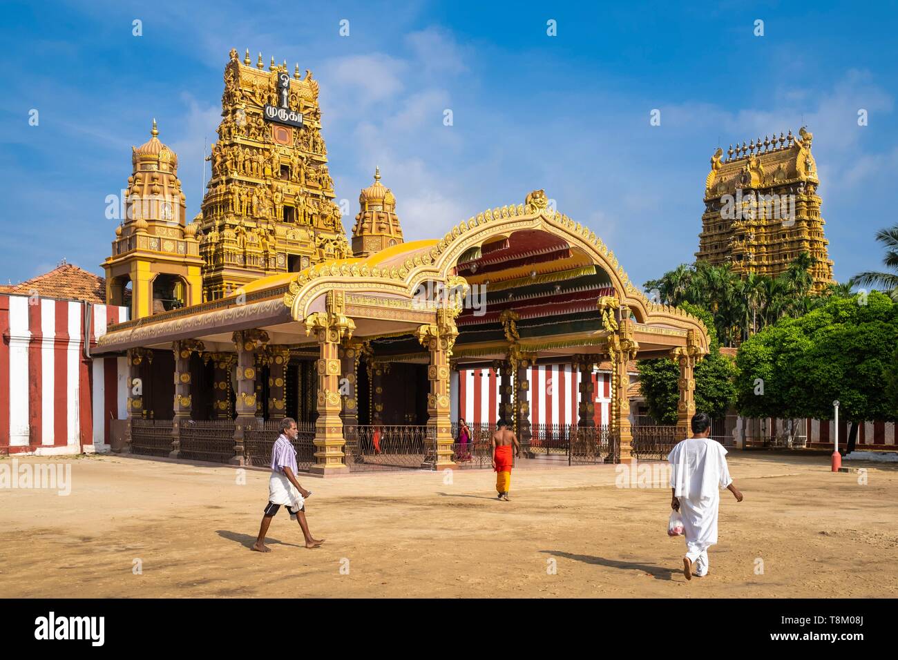 Sri Lanka, Northern province, Jaffna, Nallur Kandaswamy Hindu temple ...