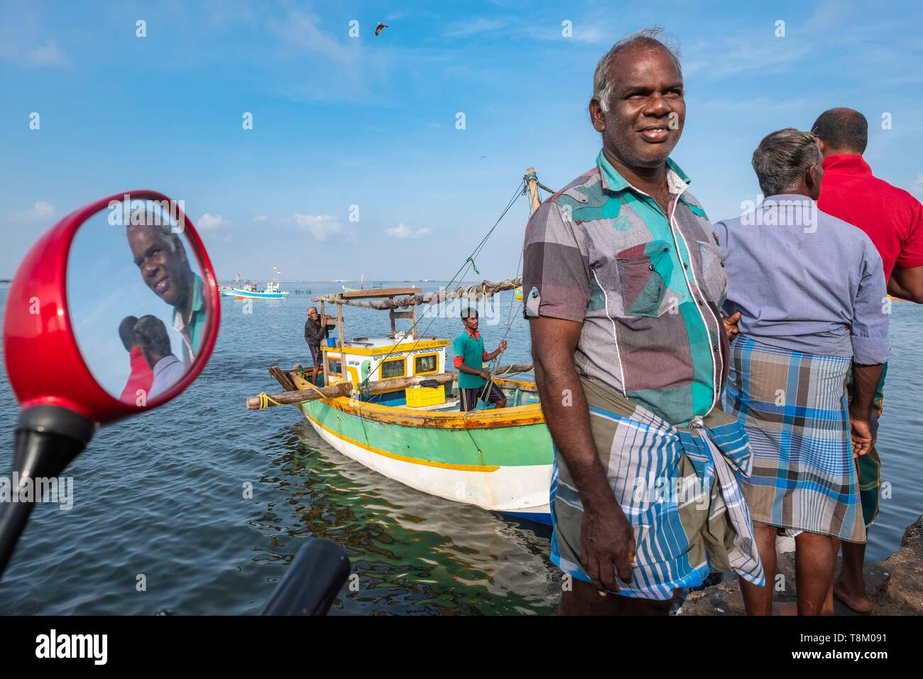 Sri Lanka, Northern province, Jaffna, fishing harbour Stock Photo - Alamy