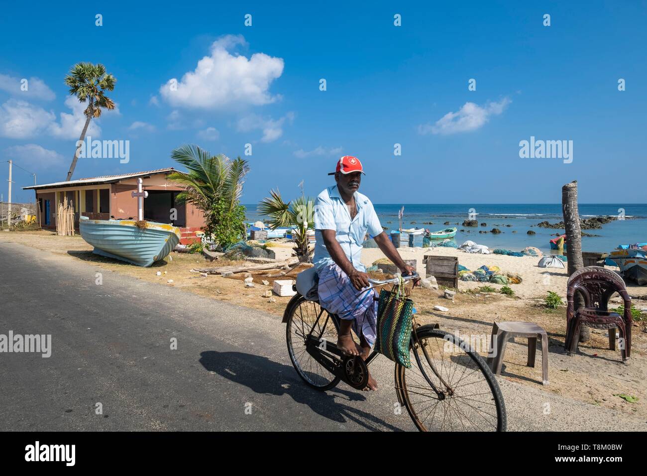 Sri Lanka, Northern province, Jaffna peninsula, Point Pedro is a town ...
