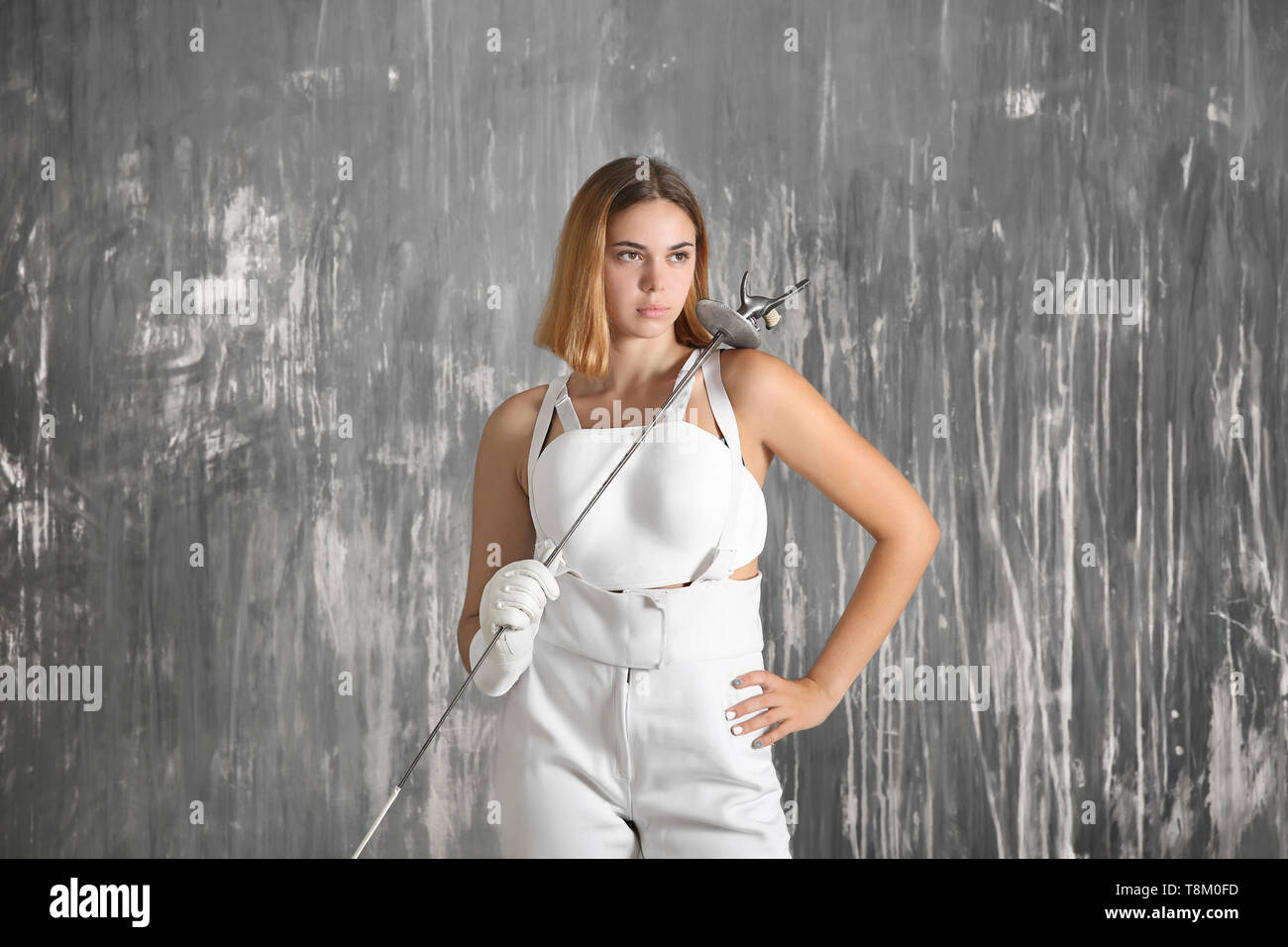 Professional fencer hi-res stock photography and images - Alamy