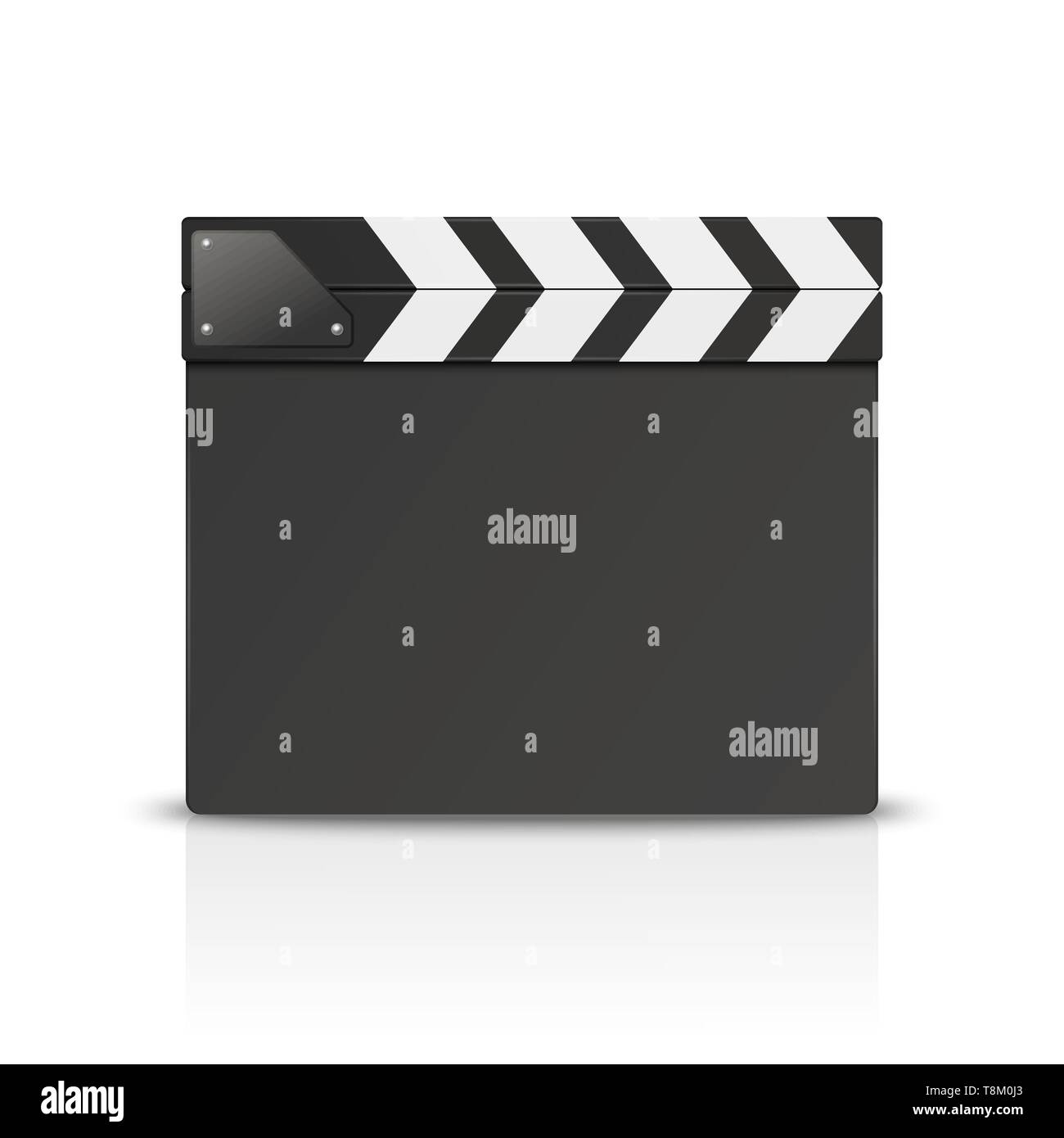 Film clap Stock Vector Images - Alamy