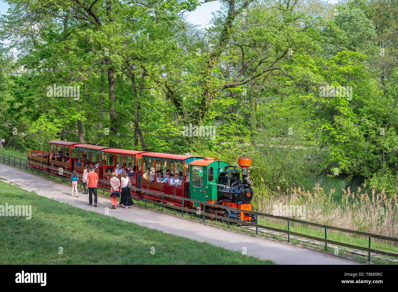 France, Rhone, Lyon, 6th arrondissement, Parc de la Tête d'Or (Park of ...