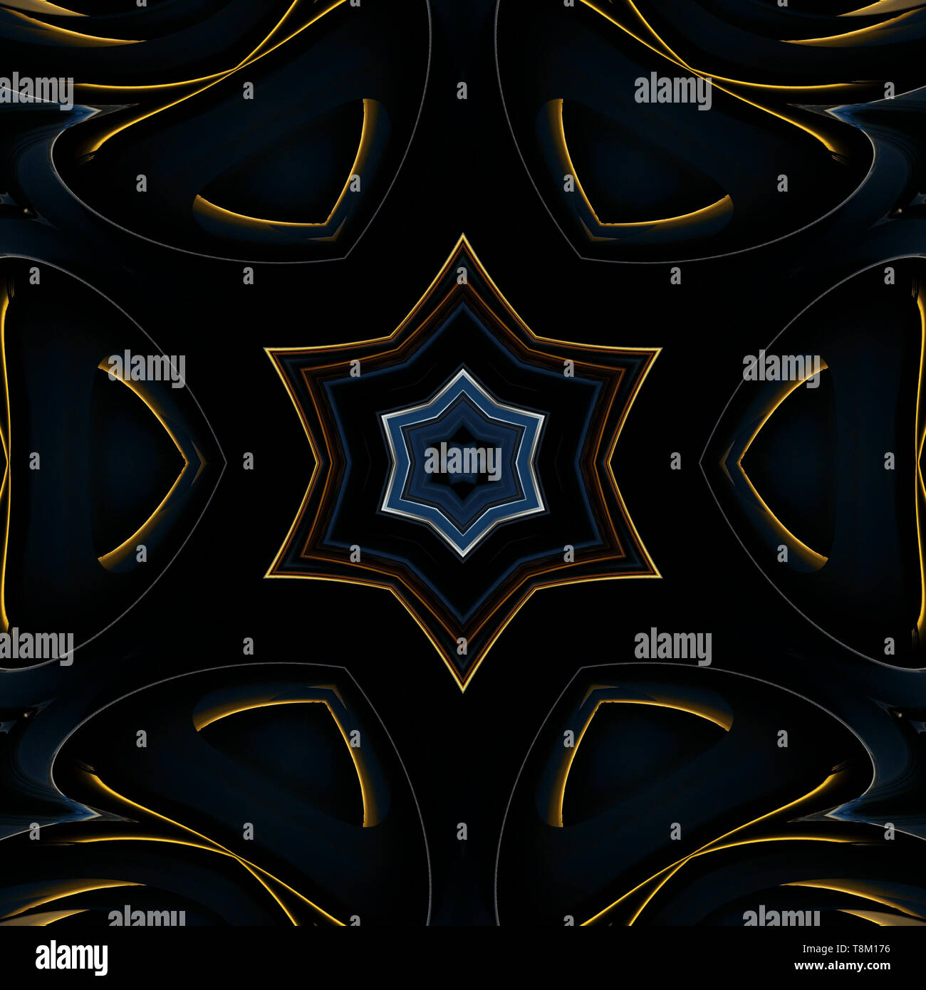 Liquid gold imitation design pattern. Real golden color abstract ...