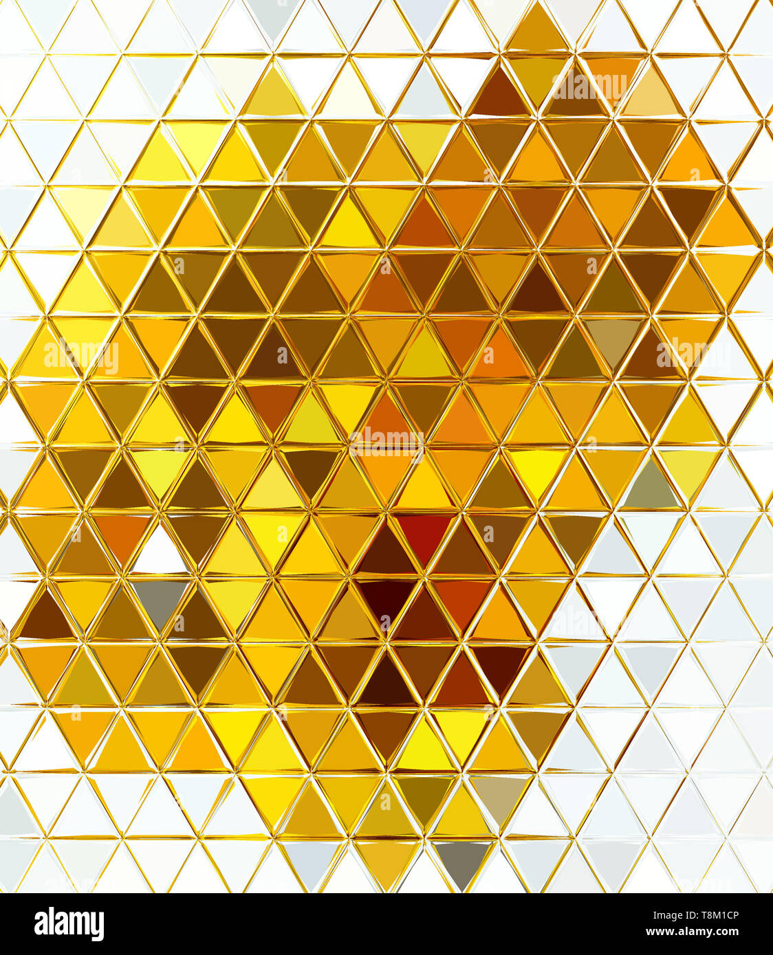 Gold art. Abstract design pattern in rich royal style. Golden color ...