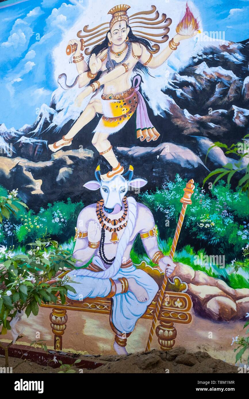 Hinduism painting hi-res stock photography and images - Alamy