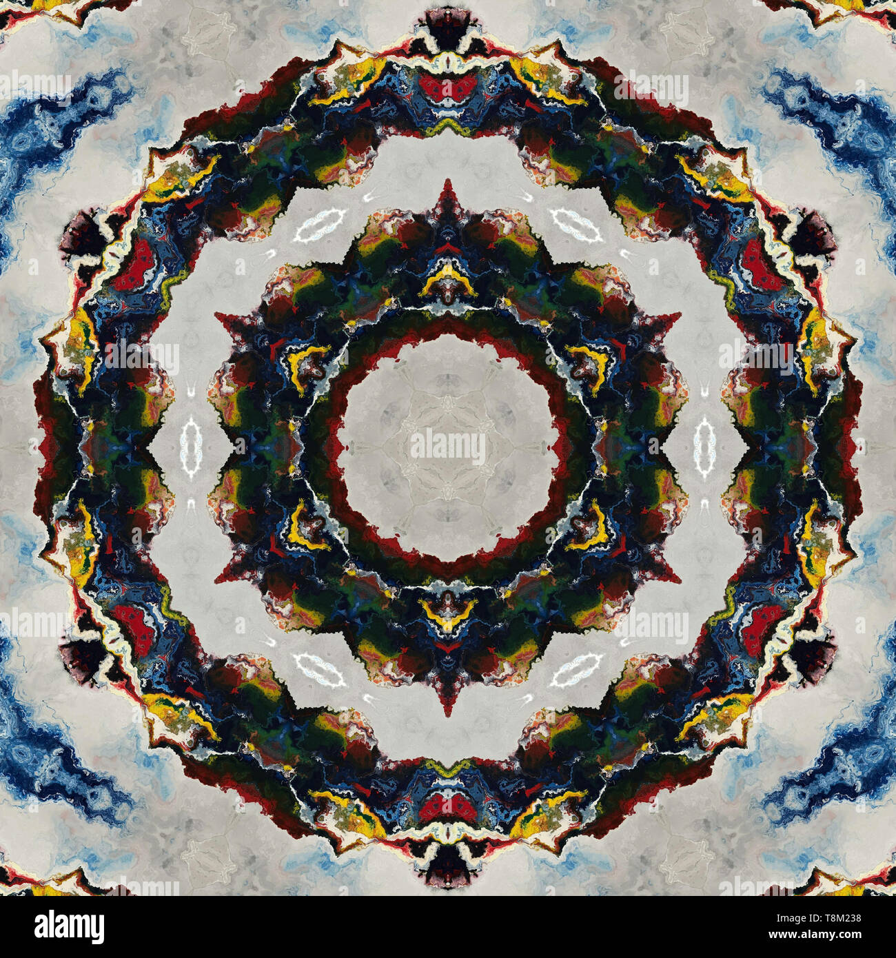 Fantasy style pastel colors pattern background. Watercolor and oil ...
