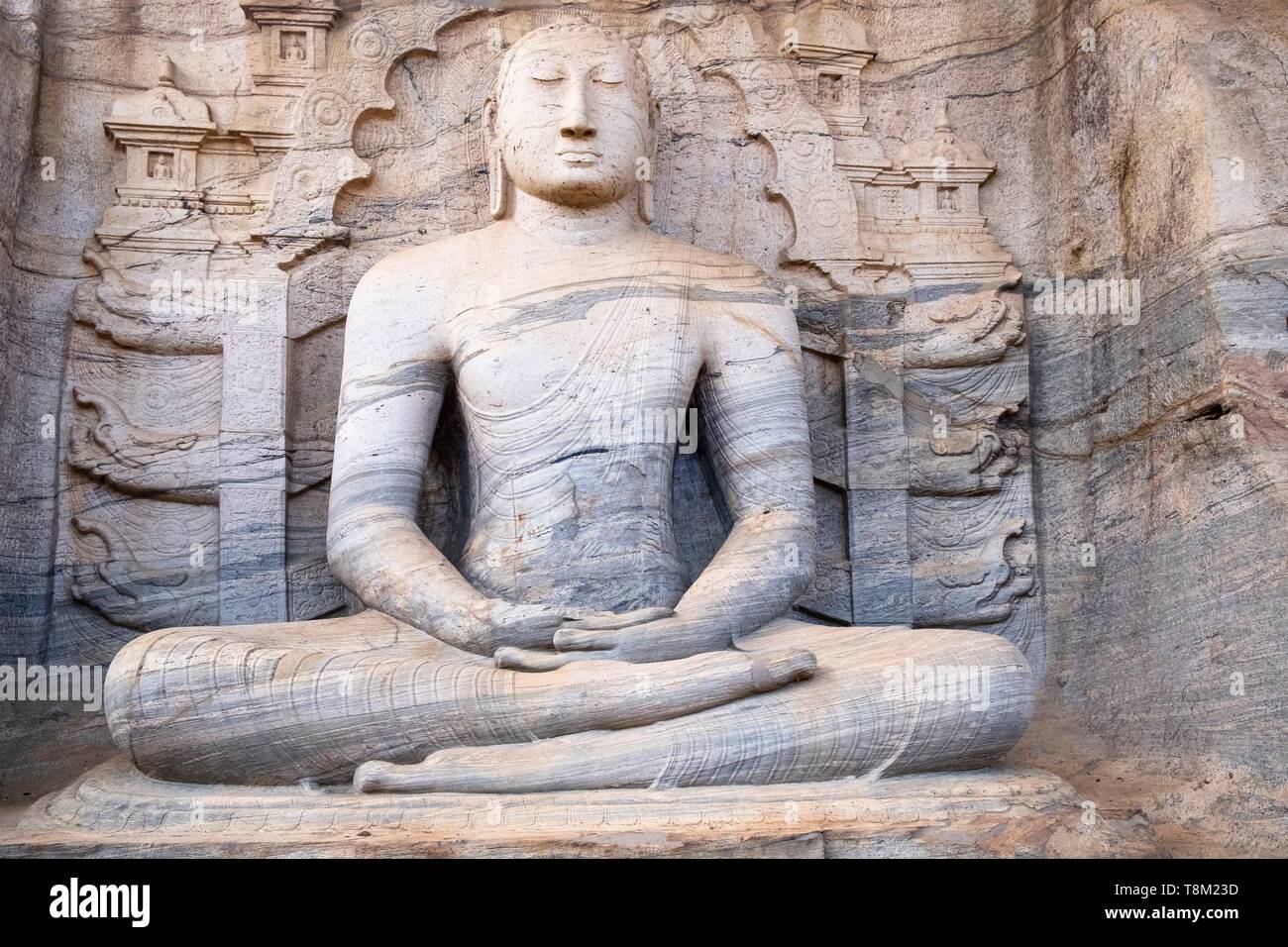 Sri Lanka, North Central Province, archeological site of Polonnaruwa ...