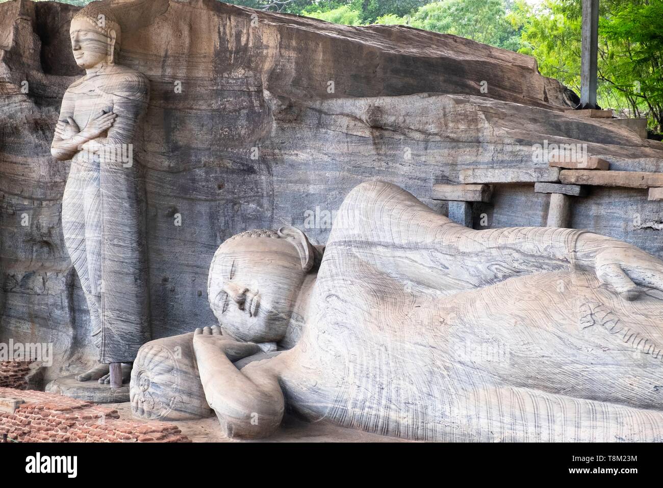 Sri Lanka, North Central Province, archeological site of Polonnaruwa ...
