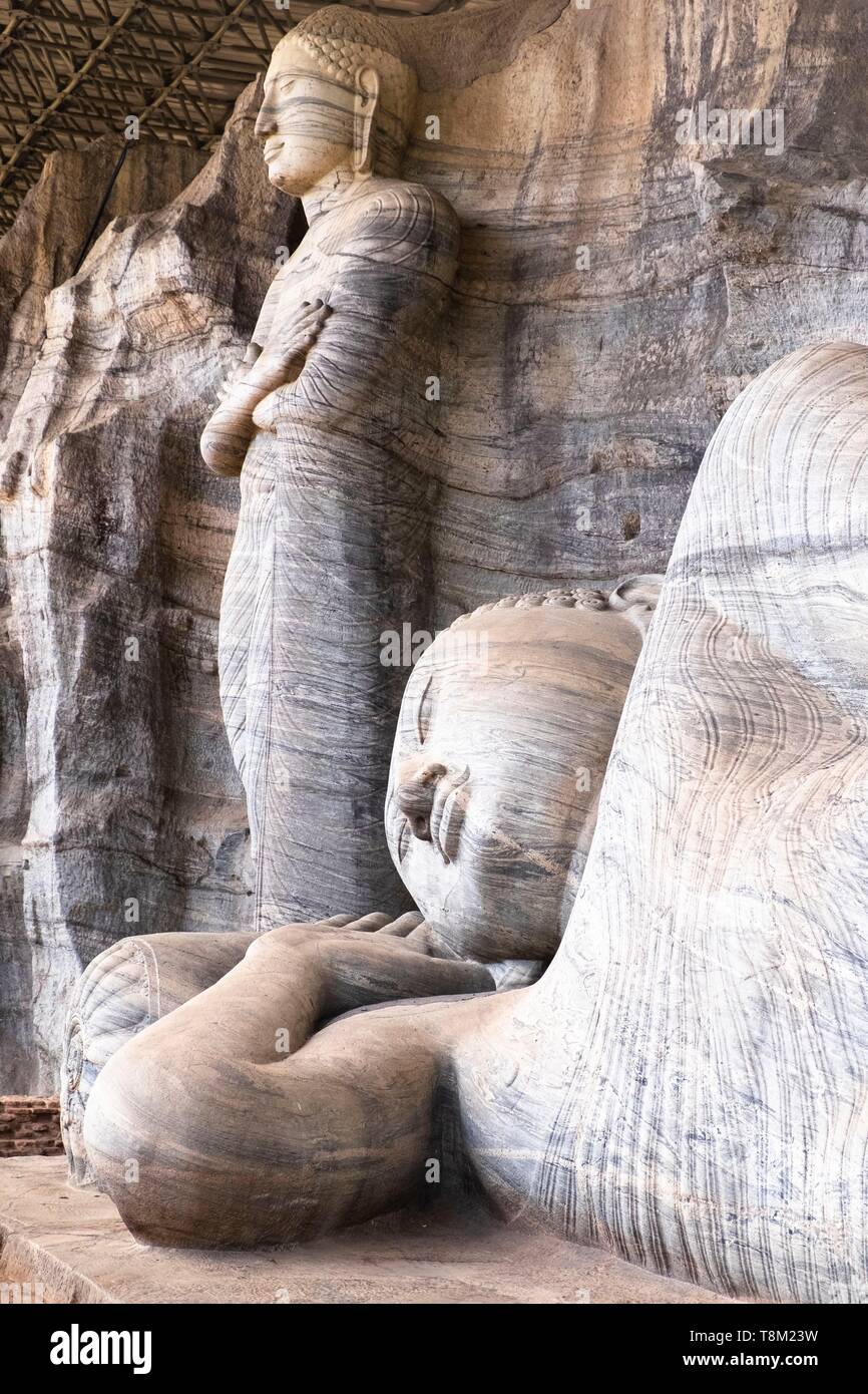 Sri Lanka, North Central Province, archeological site of Polonnaruwa ...
