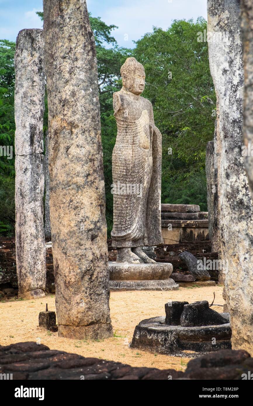 Sri Lanka, North Central Province, archeological site of Polonnaruwa ...
