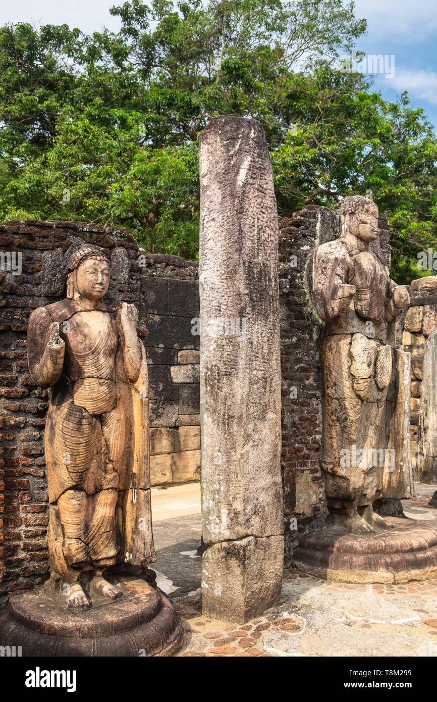 Sri Lanka, North Central Province, archeological site of Polonnaruwa ...