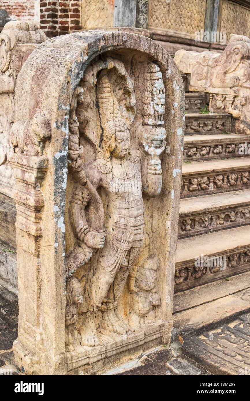 Sri Lanka, North Central Province, archeological site of Polonnaruwa ...
