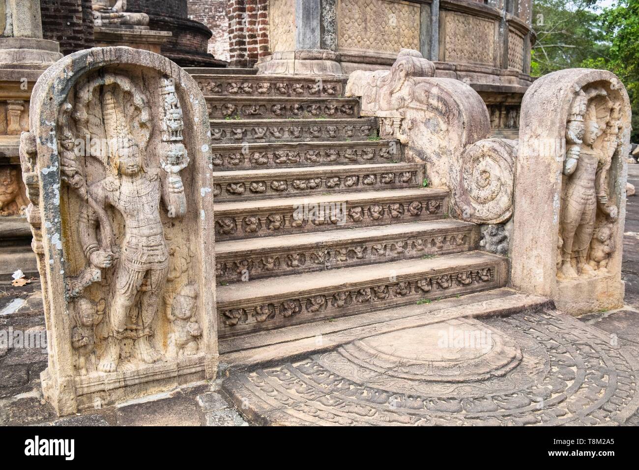 Sri Lanka, North Central Province, archeological site of Polonnaruwa ...