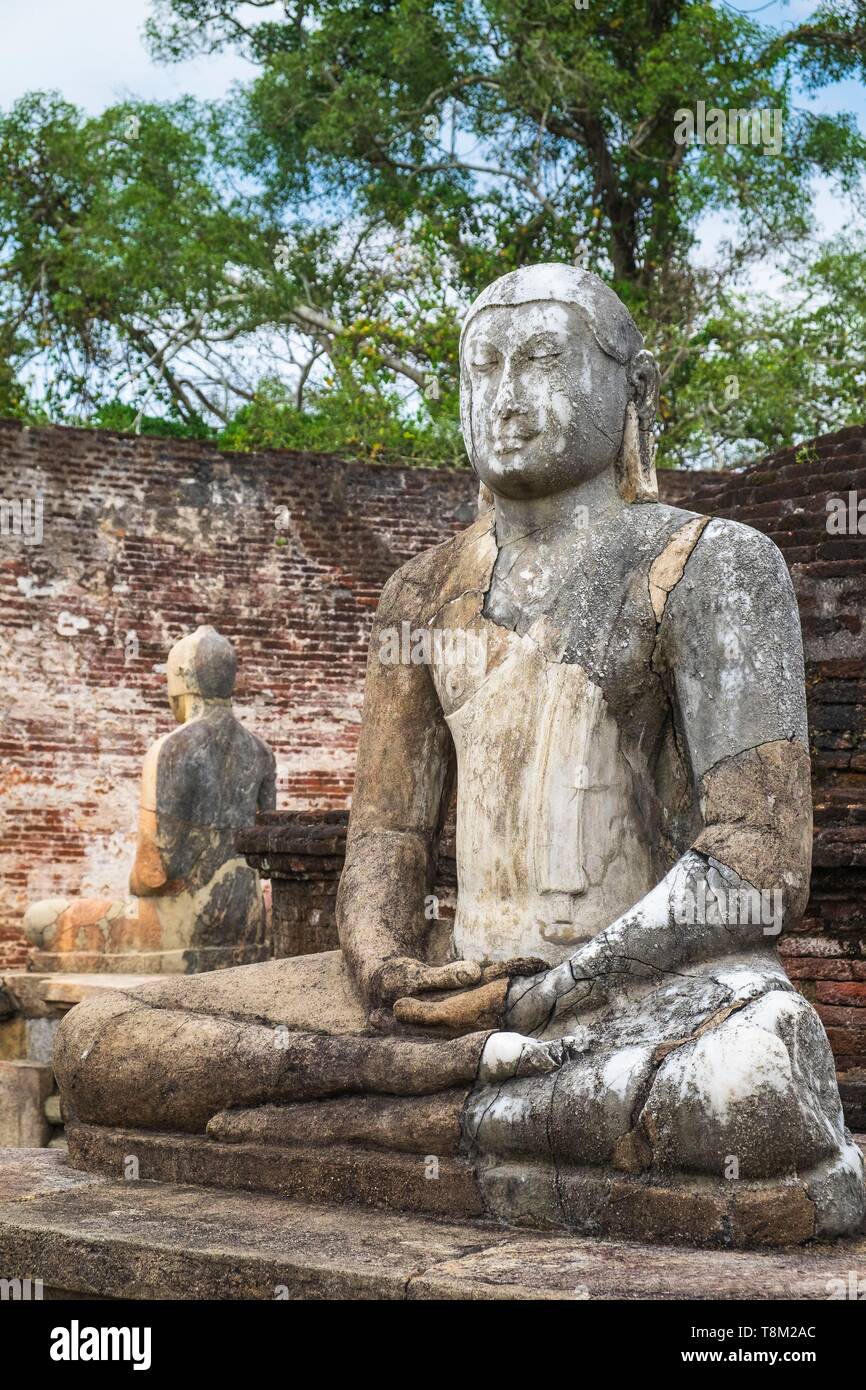 Sri Lanka, North Central Province, archeological site of Polonnaruwa ...