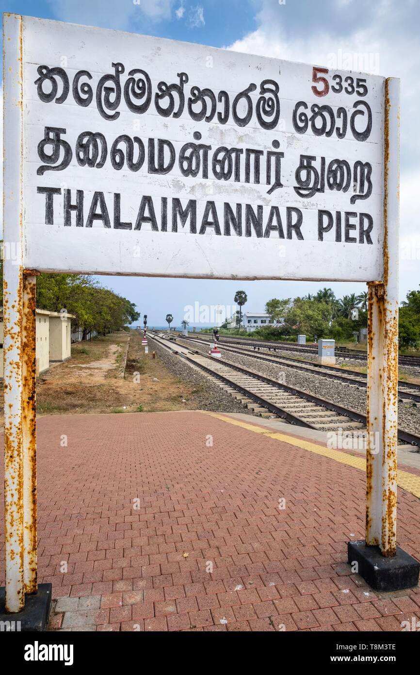 Sri lanka mannar line hi-res stock photography and images - Alamy