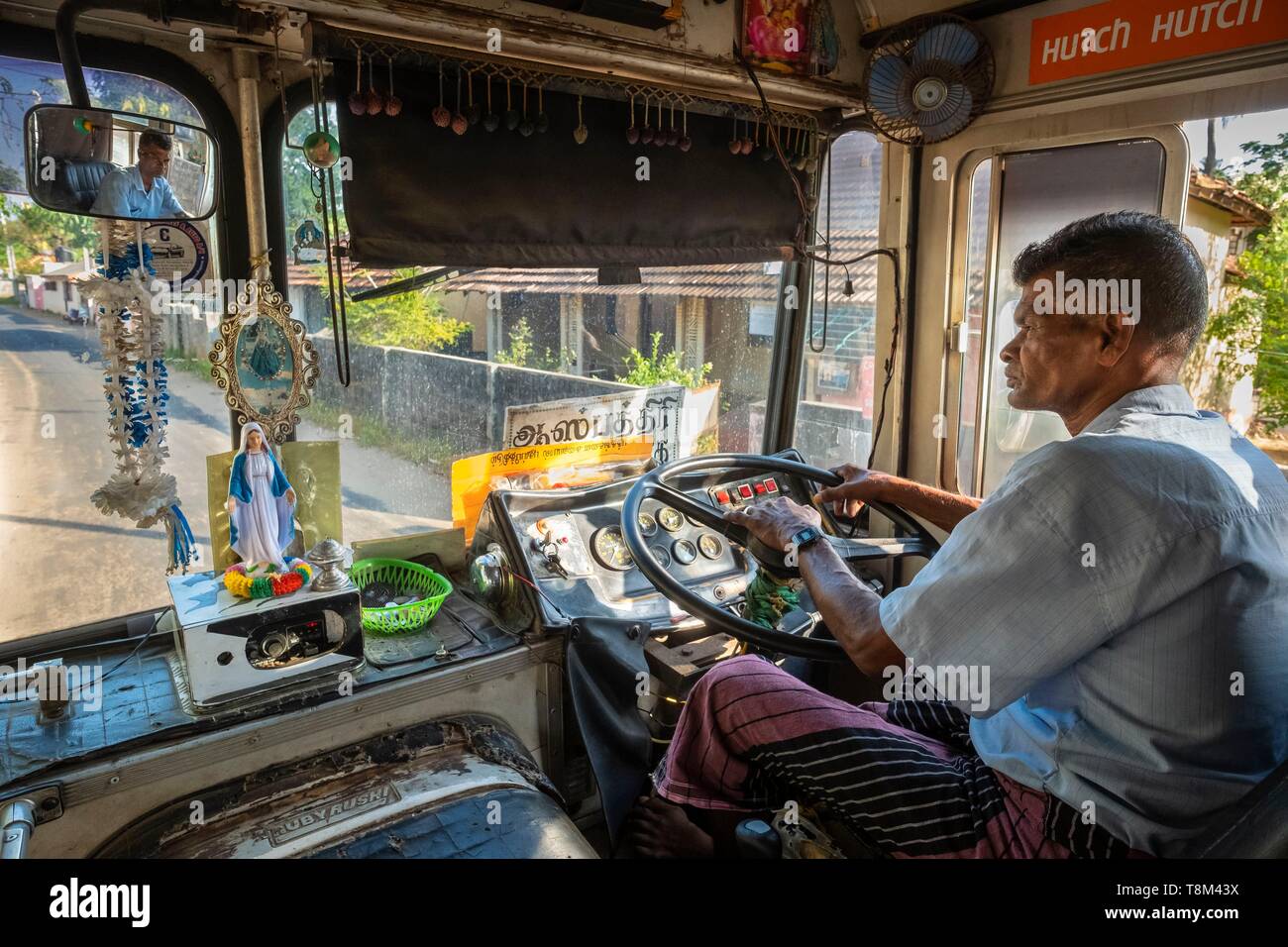 Sri Lanka, Northern province, Mannar island, Thalvupadu village, local ...