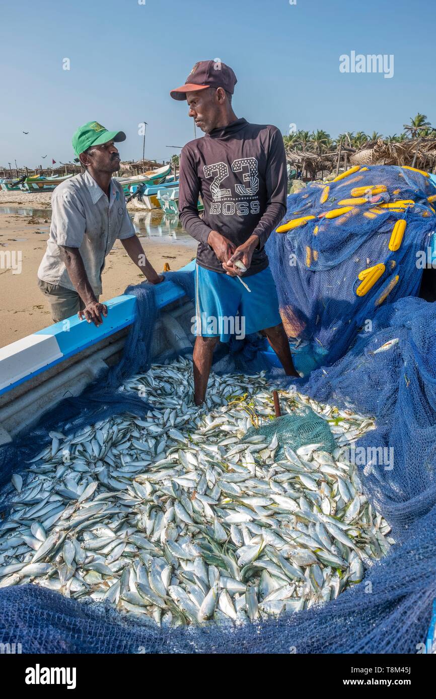 Sri lanka fishing village hi-res stock photography and images - Alamy