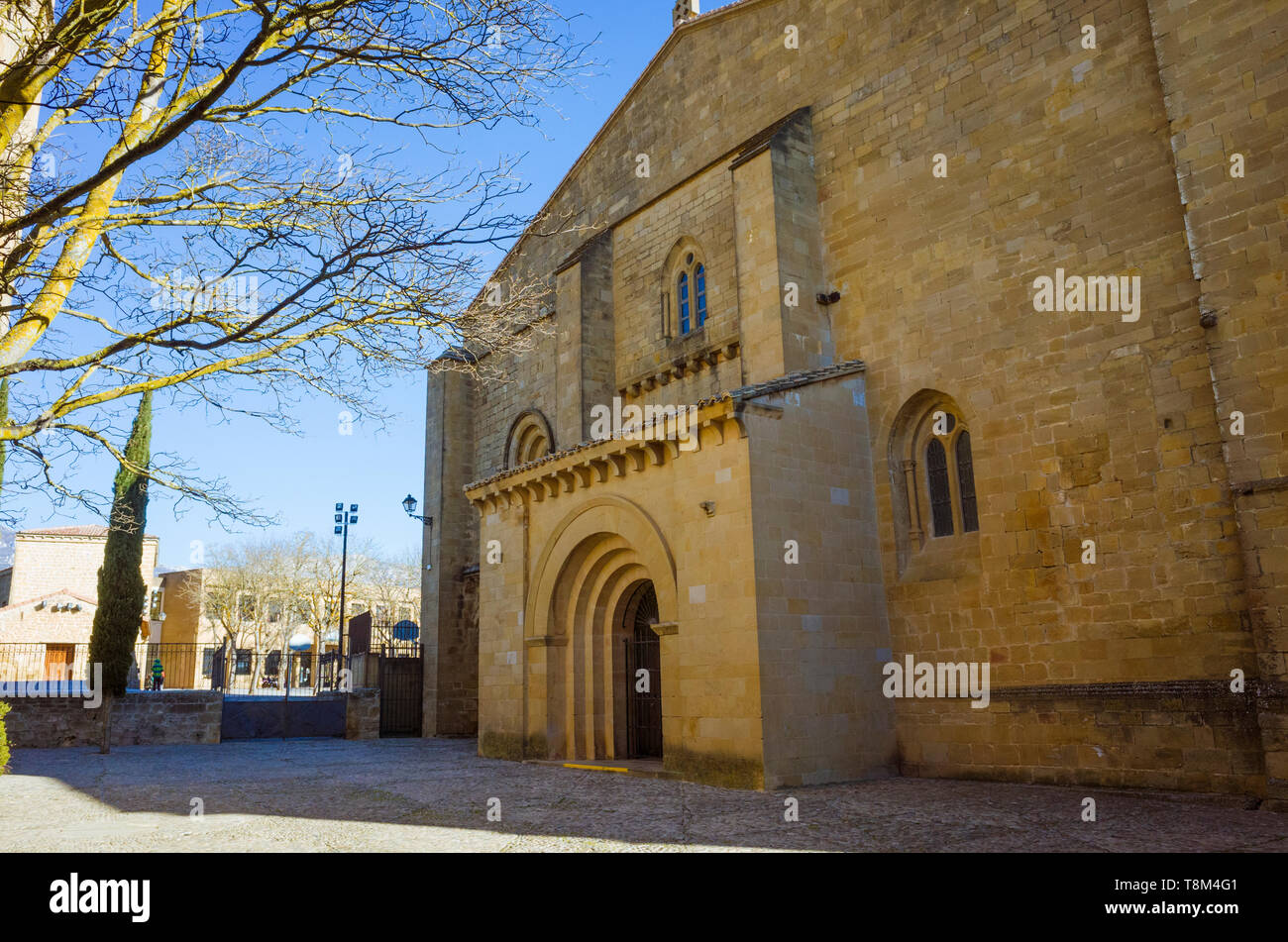 Laguardia rioja spain pais vasco santa maria de los reyes hi-res stock ...