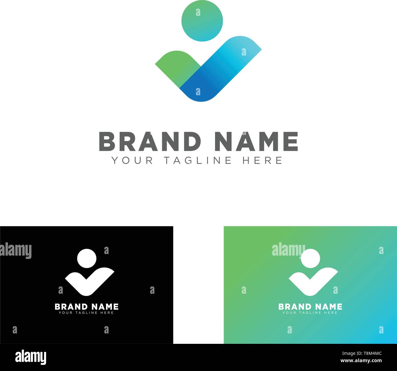 community group logo design template vector illustration icon element ...