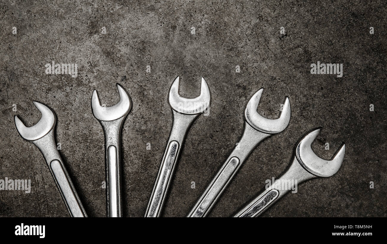 Open Ended Spanners High Resolution Stock Photography and Images - Alamy