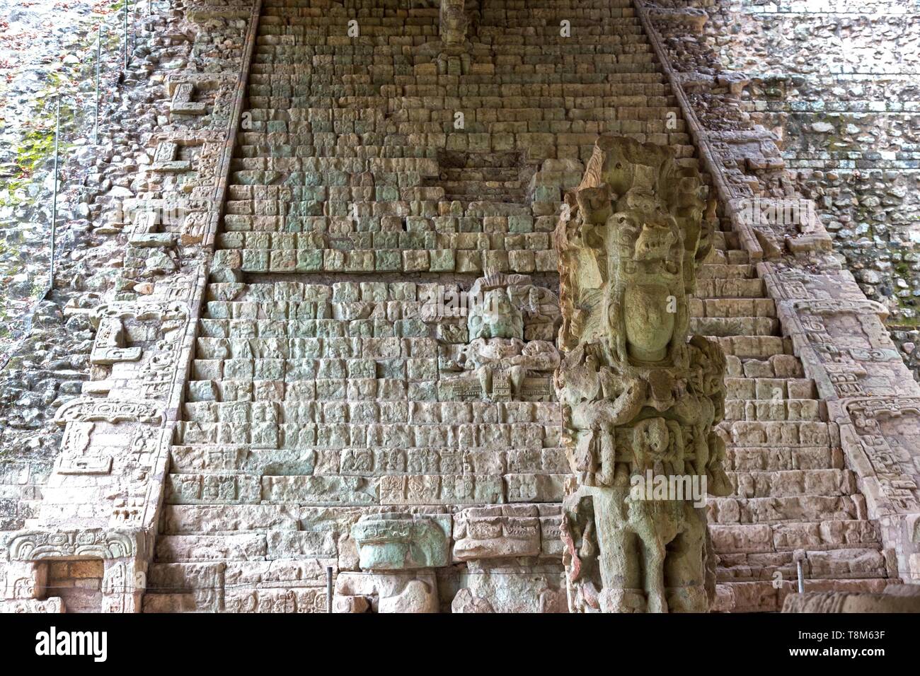 Hieroglyphic staircase mayan ruins hi-res stock photography and images ...