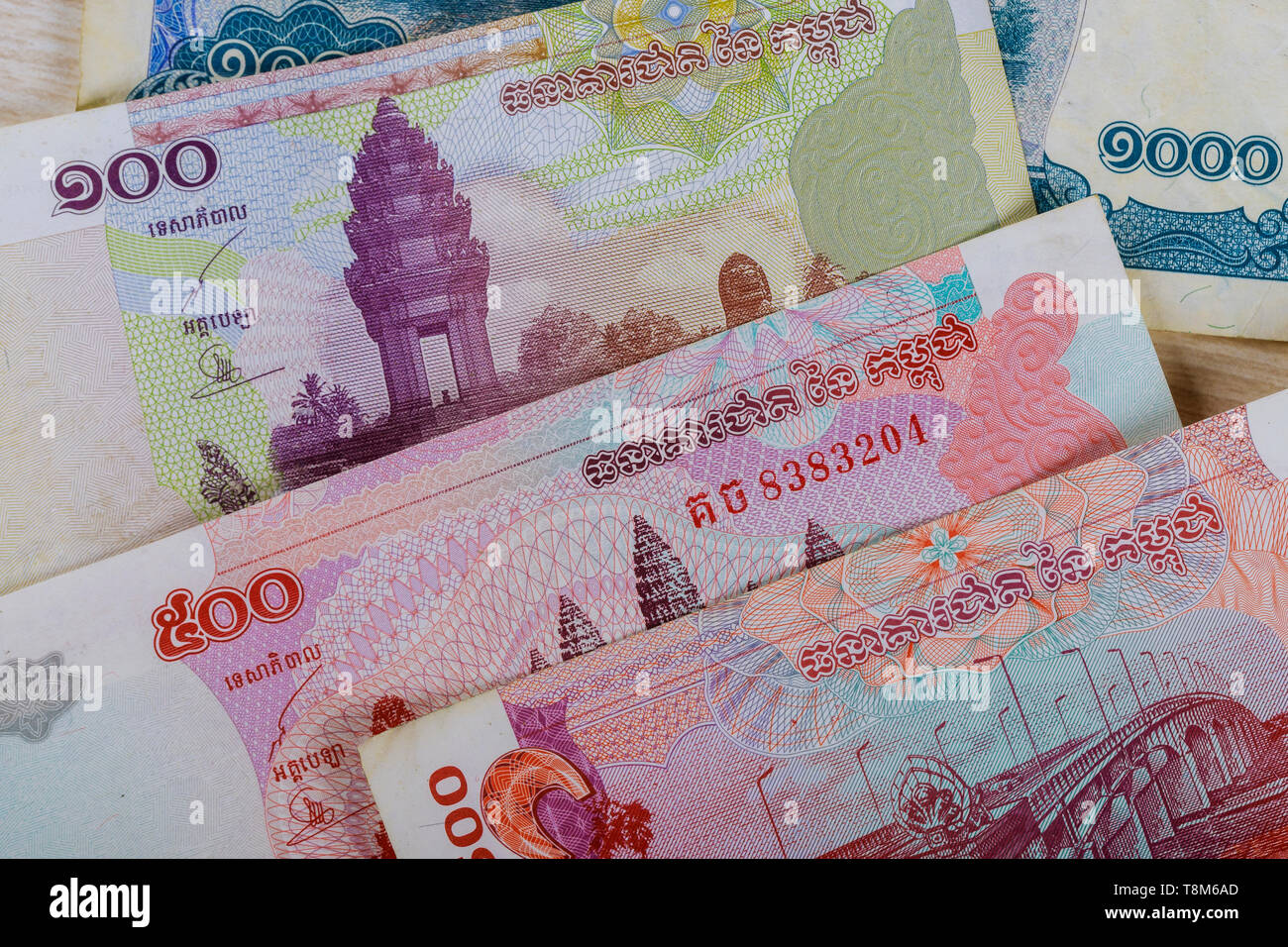 Cambodian riel cash sign hi-res stock photography and images - Alamy
