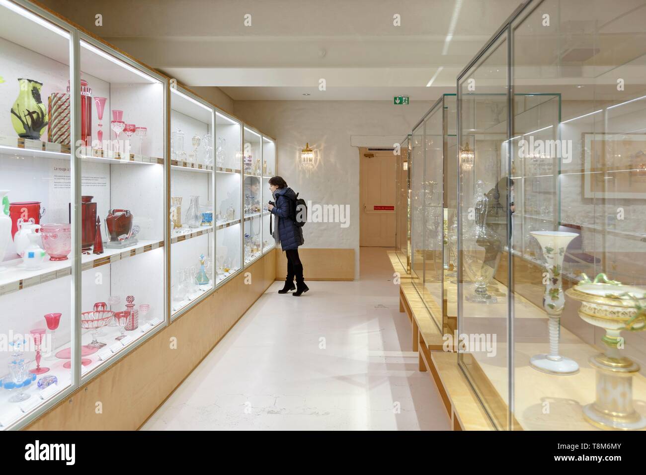 France, Meurthe et Moselle, Baccarat, the Museum of the Manufacture de ...