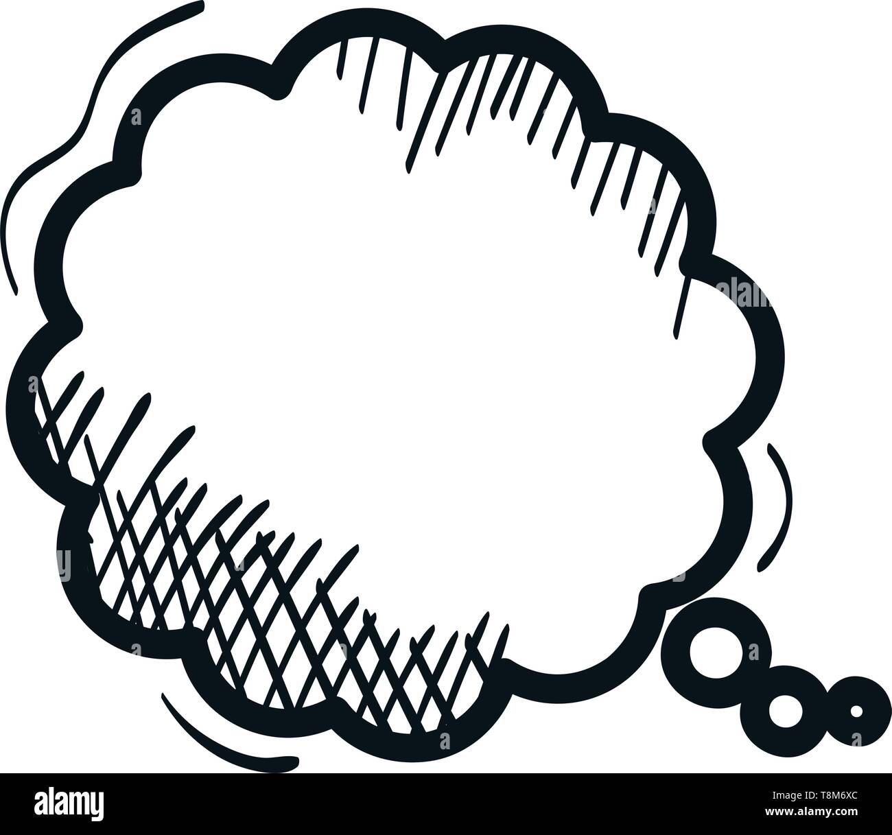 speech bubble message drawing vector illustration design Stock Vector ...