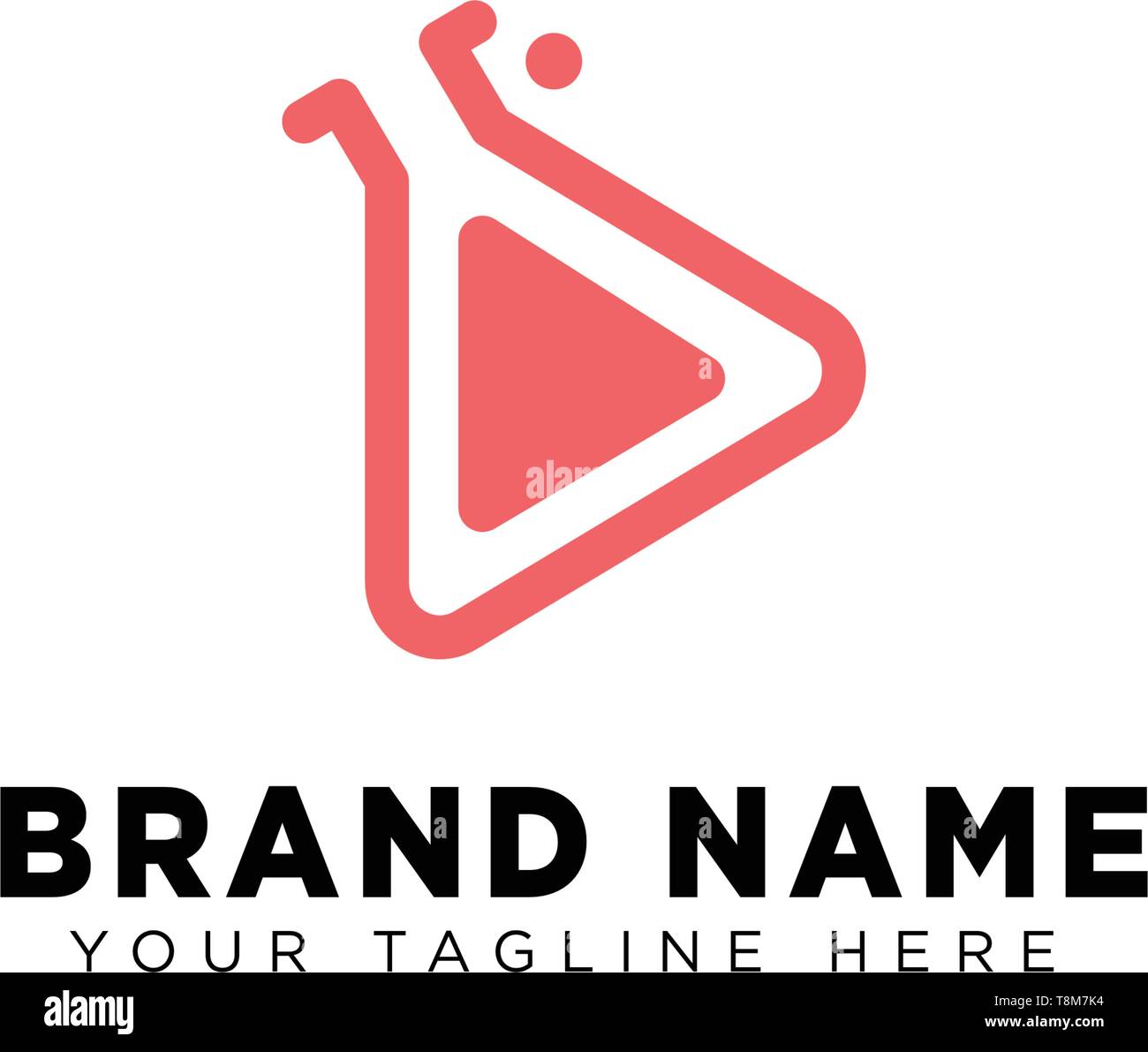 Tube logo Stock Vector Images - Alamy