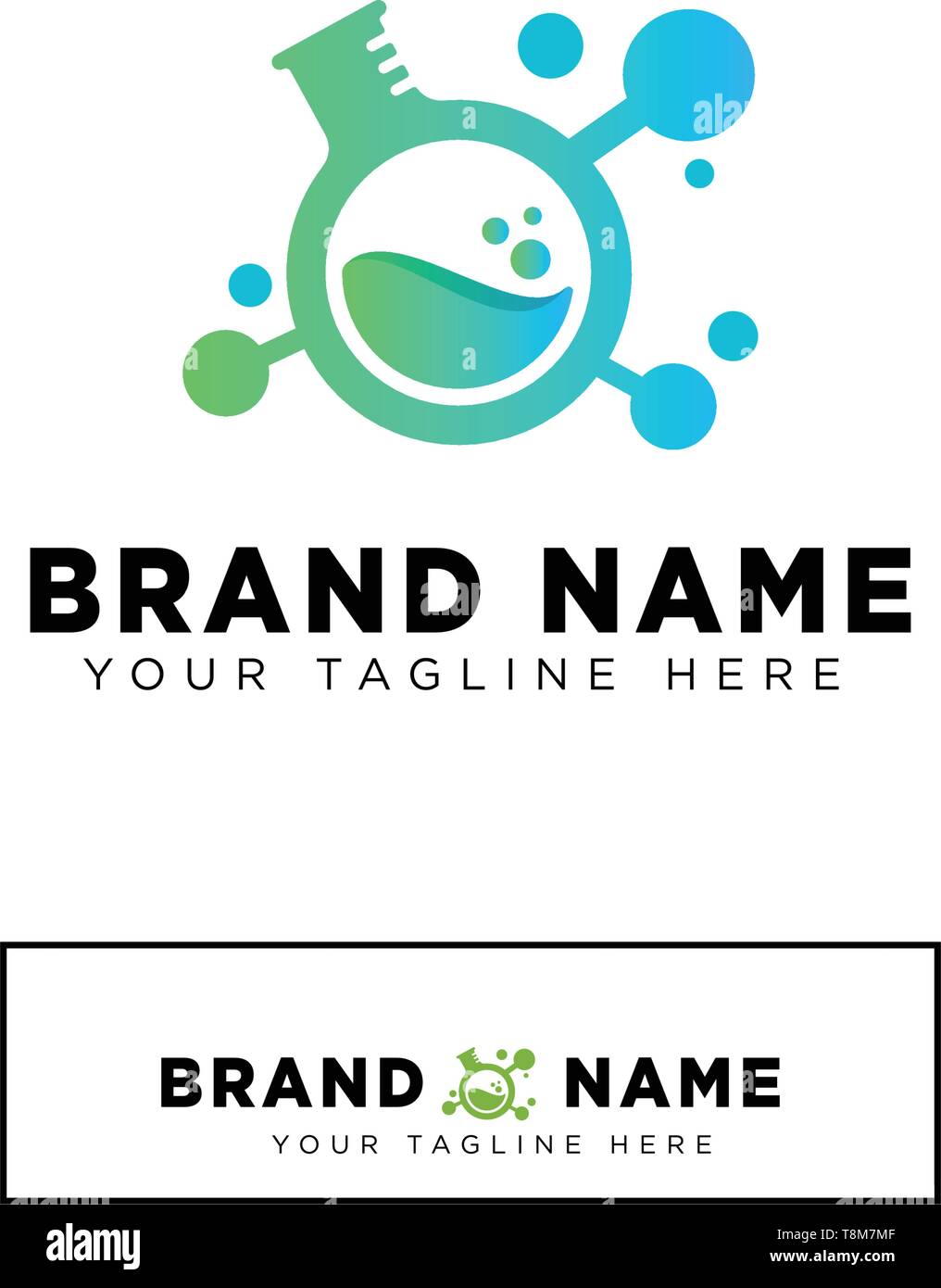 share laboratory logo design template vector concept illustration icon ...