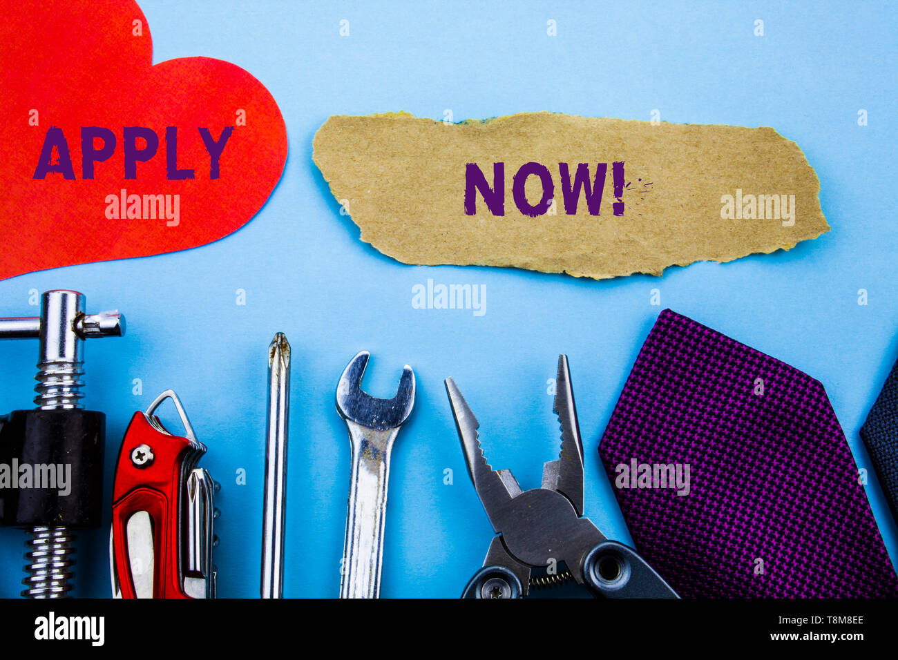 Word writing text Apply Now. Business photo showcasing request ...