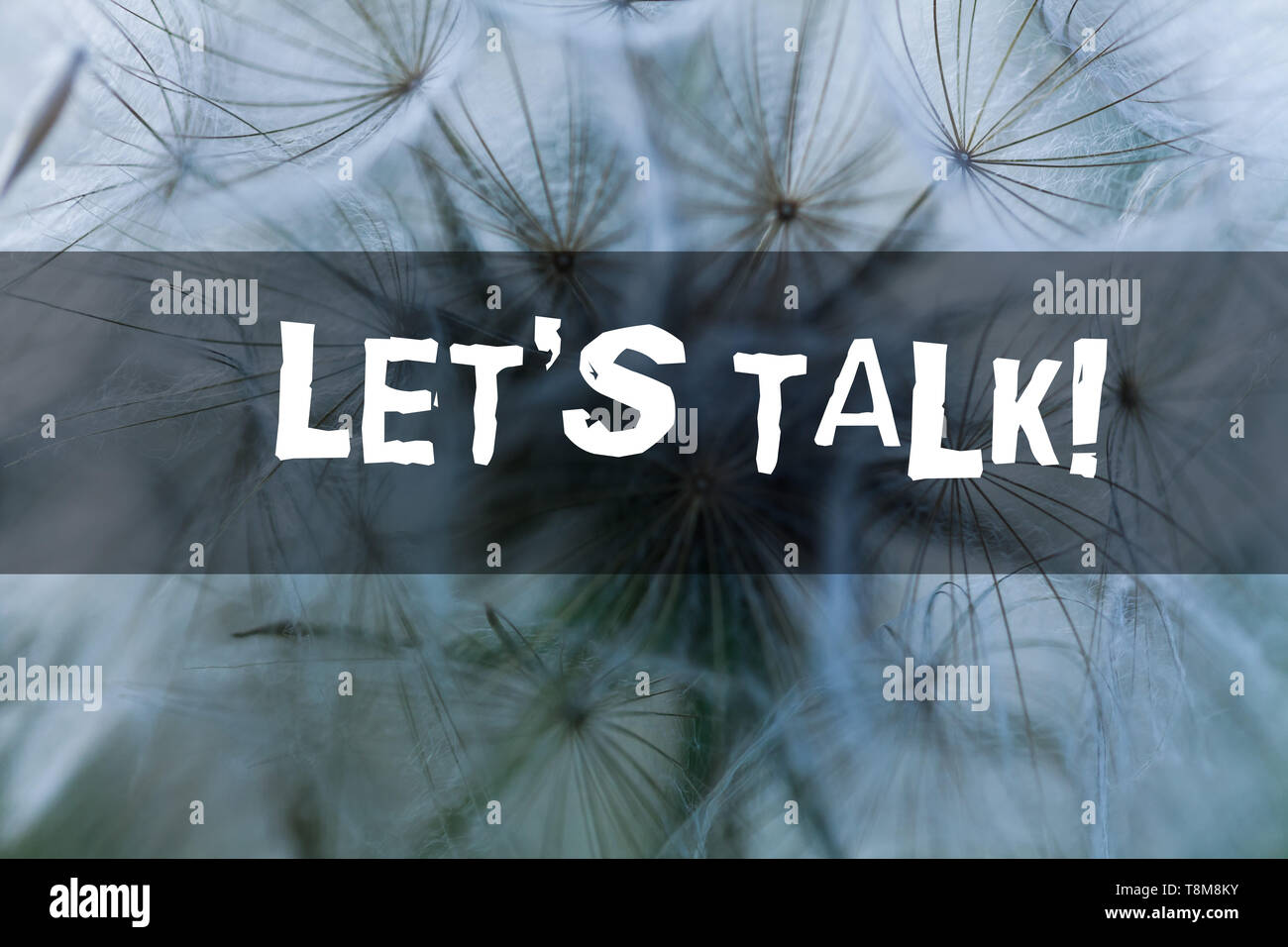 Writing note showing Let S Talk. Business concept for they are ...