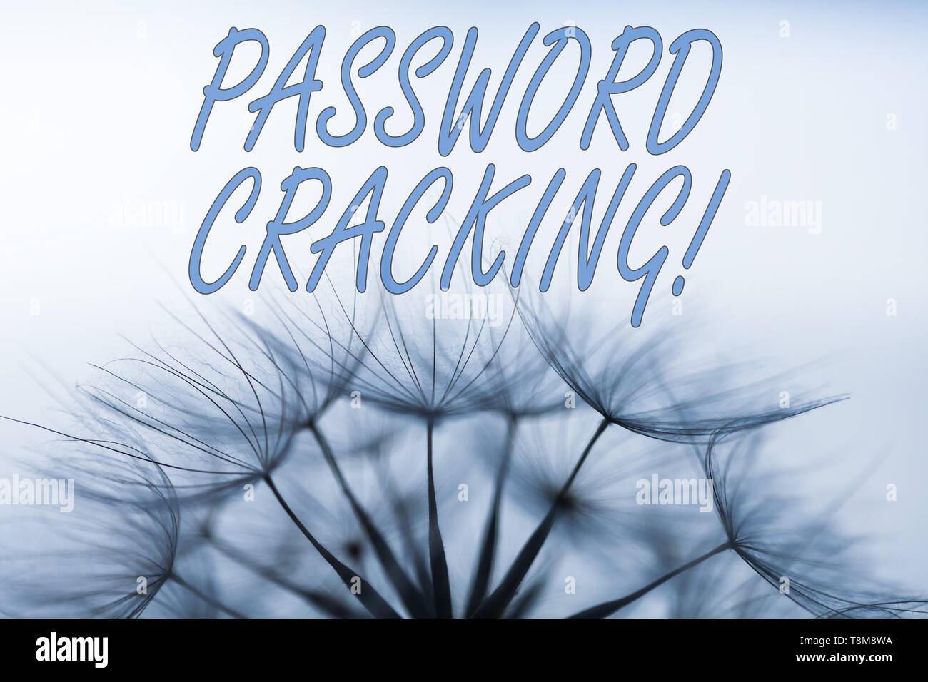 Handwriting text writing Password Cracking. Conceptual photo measures ...