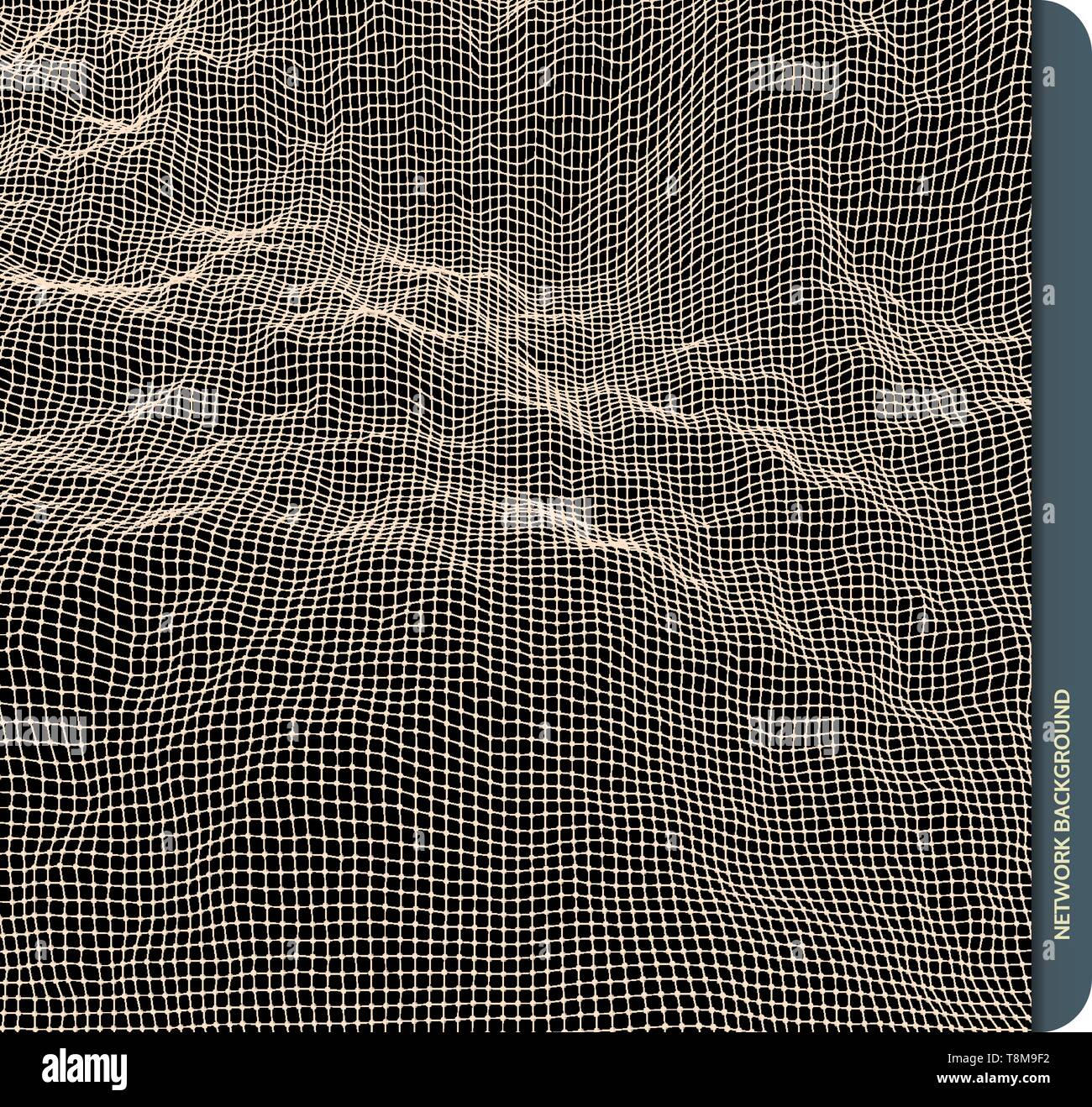 Lattice structure. Science or technology background. Graphic design. 3d ...