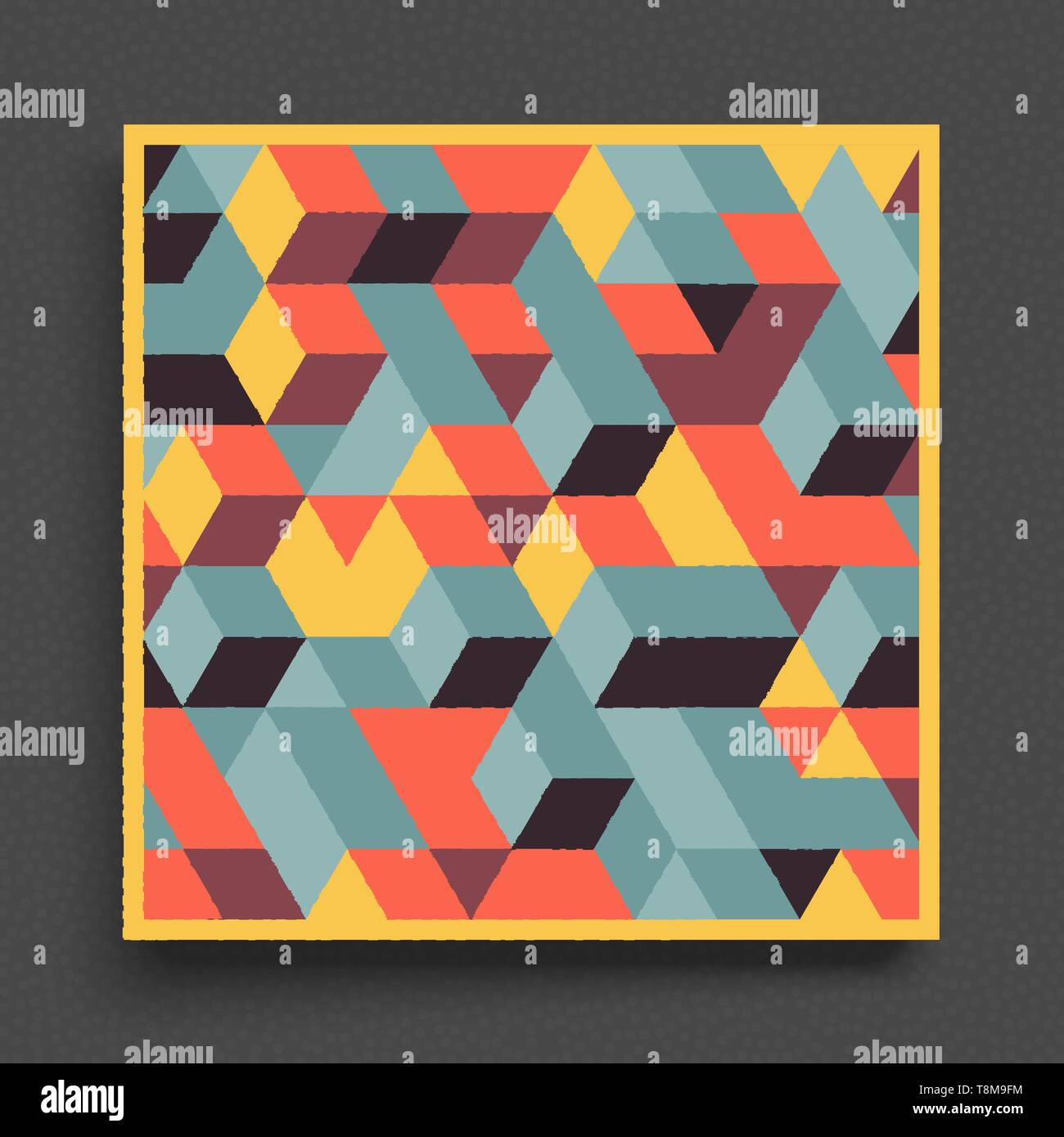 Abstract blocks background Stock Vector Images - Alamy