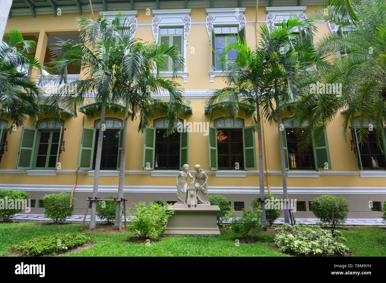 BANGKOK, THAILAND - OCTOBER 13, 2018 : Parusakawan Palace is a historic ...