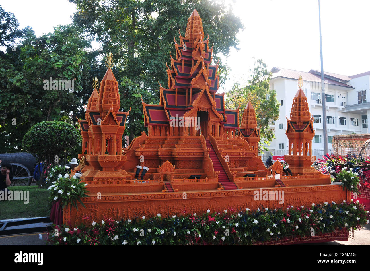 Thailand wax castle festival hi-res stock photography and images - Alamy