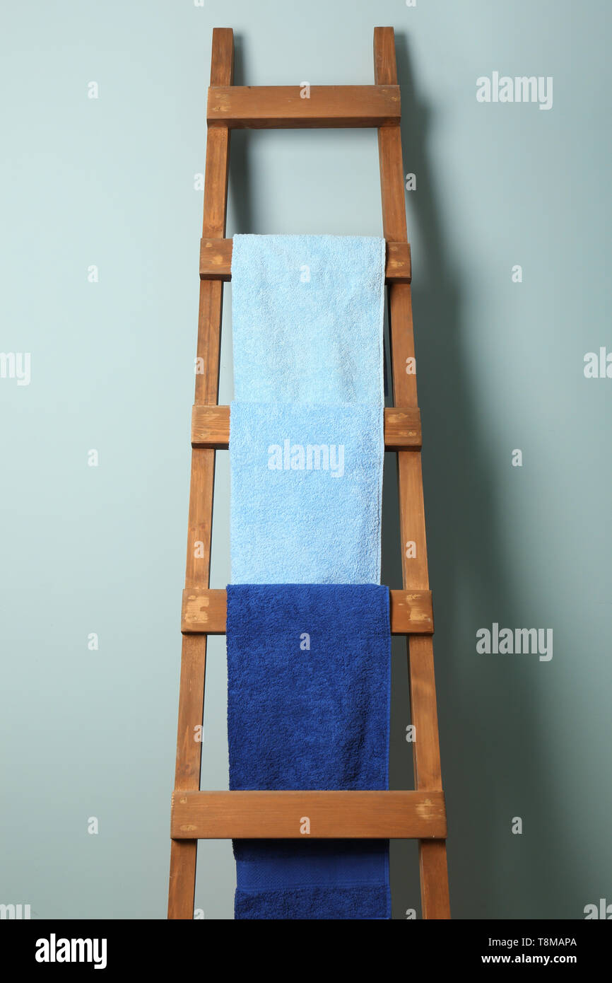 Ladder hanging on wall hi-res stock photography and images - Alamy