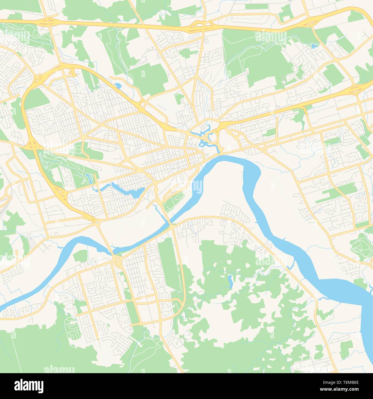 Moncton, Canada Stock Vector Images - Alamy