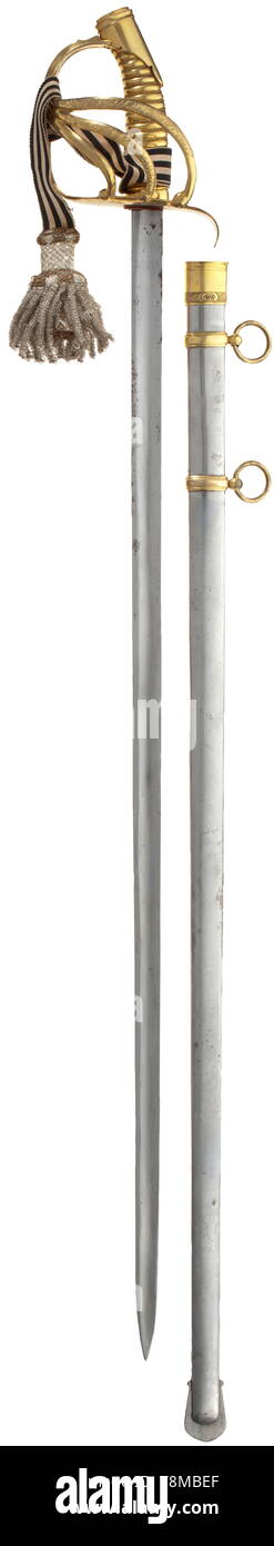 A heavy cavalry sword M 1826 for officers of the Russian cuirassiers, a ...