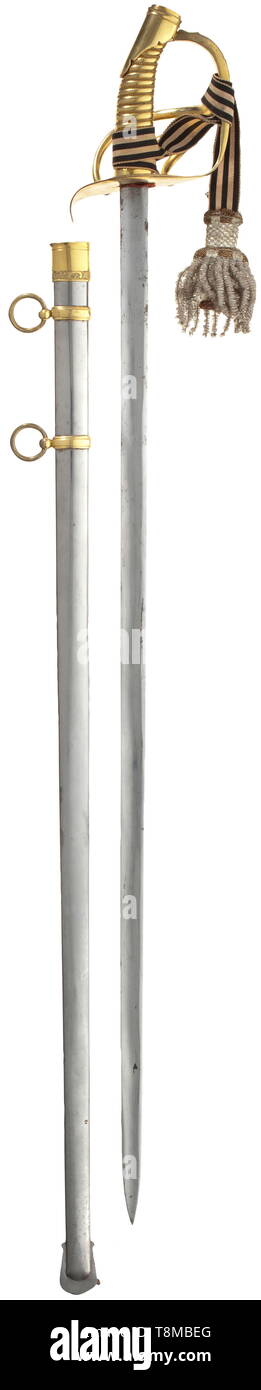 A heavy cavalry sword M 1826 for officers of the Russian cuirassiers, a ...