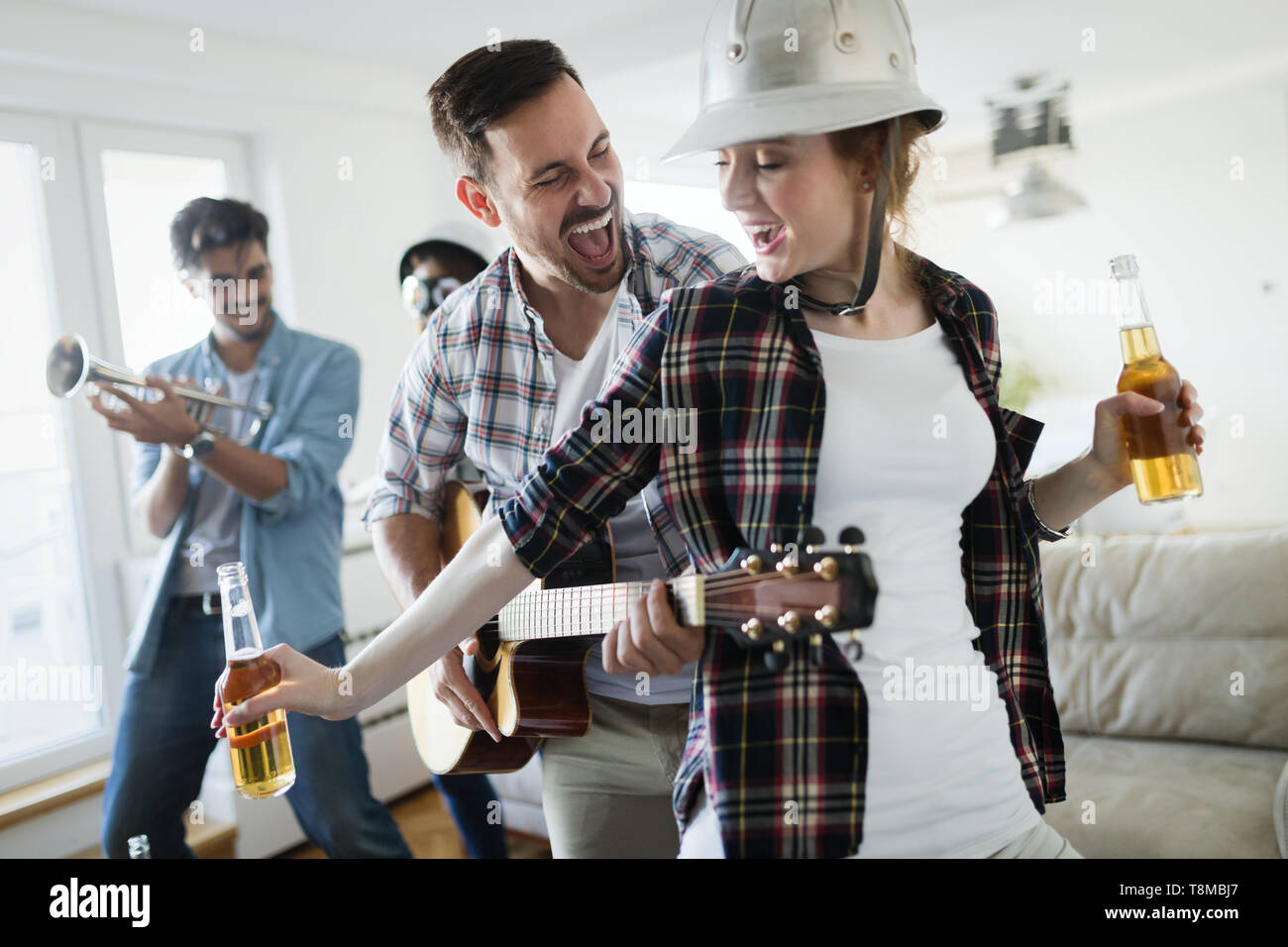Indoor party home hi-res stock photography and images - Alamy