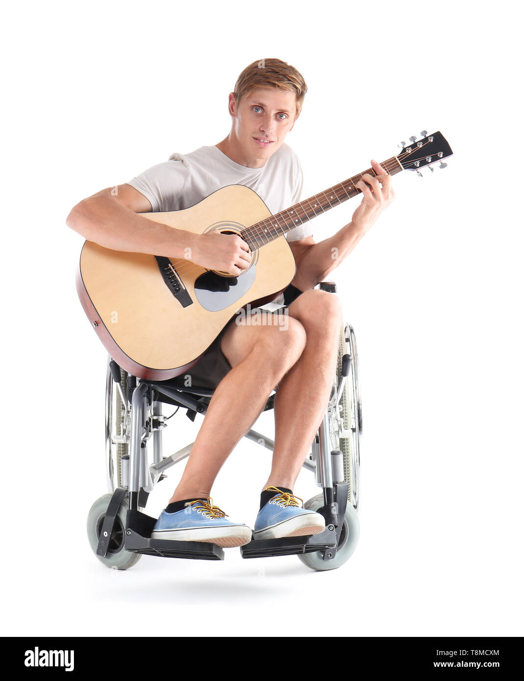 Musician on wheelchair hi-res stock photography and images - Alamy