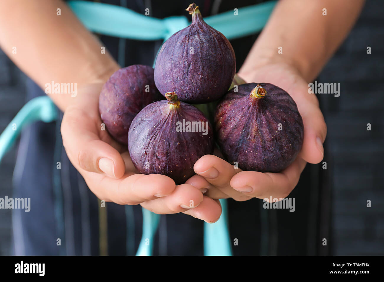 Hands holding figs hi-res stock photography and images - Alamy