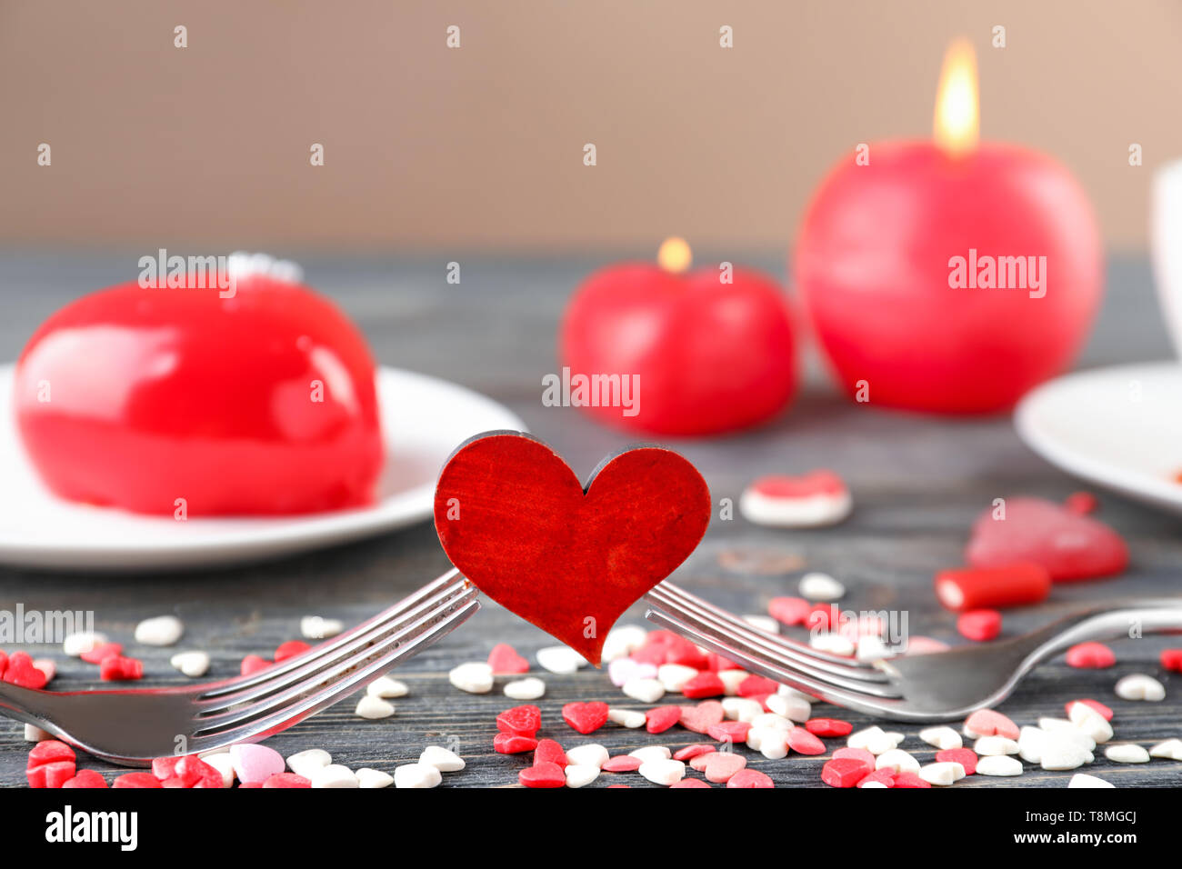 Between the two forks hi-res stock photography and images - Alamy