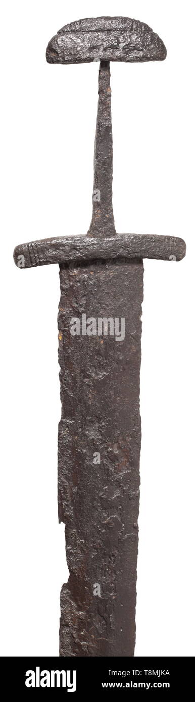 A Central European sword from the Early Middle Ages, 8th/9th century ...