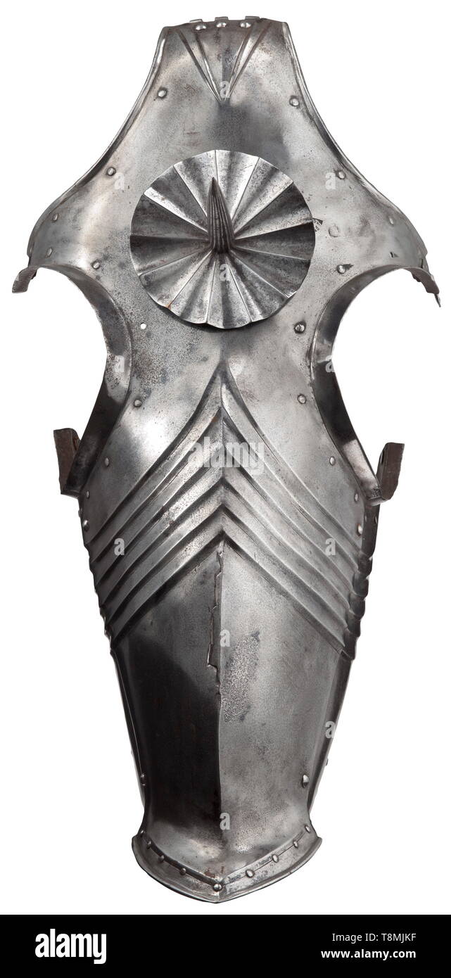 A late Gothic chamfron, Nuremberg, circa 1480/90 One-piece skull plate ...