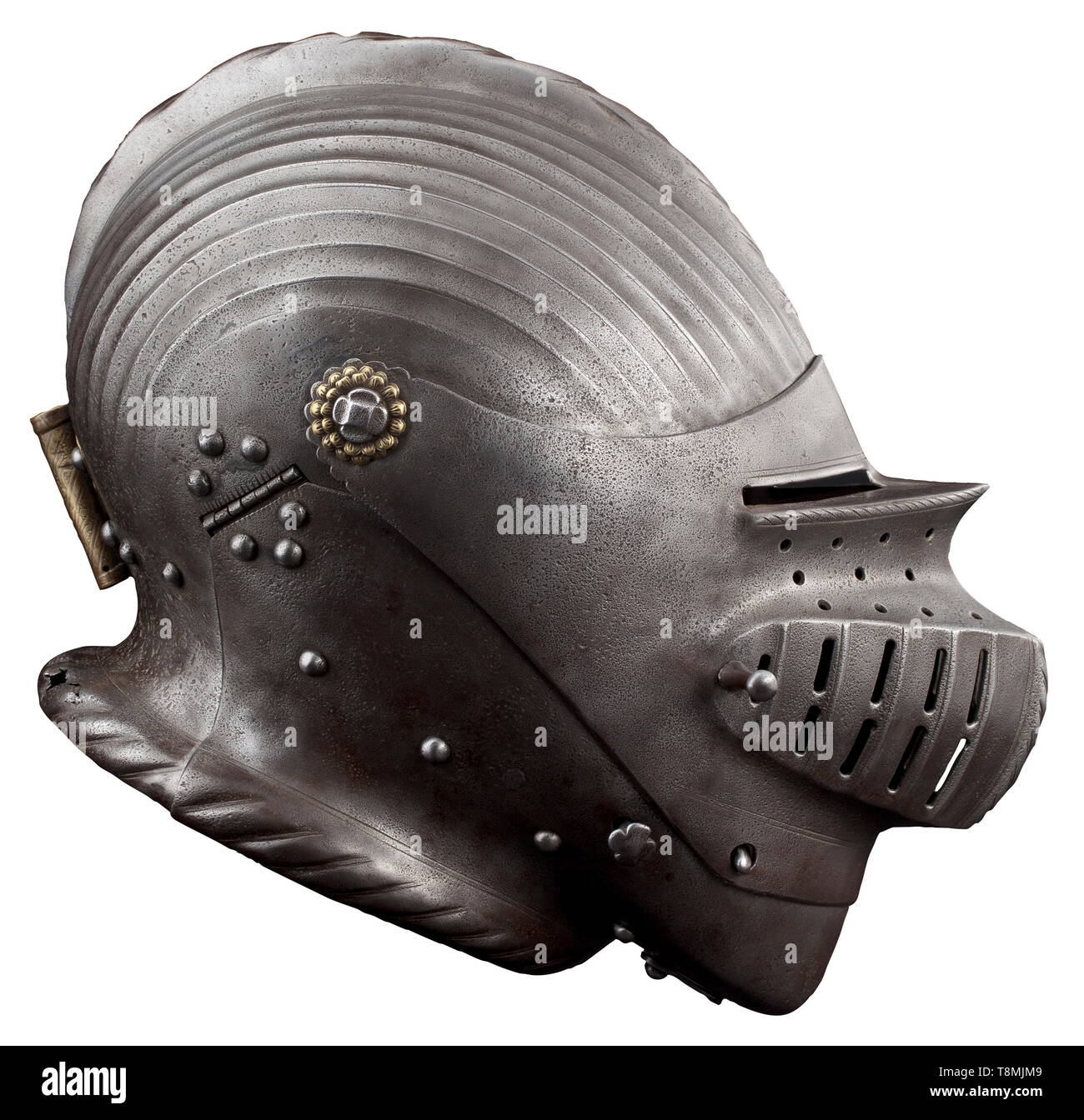 A South German close helmet of Maximilian type, circa 1520 One-piece ...