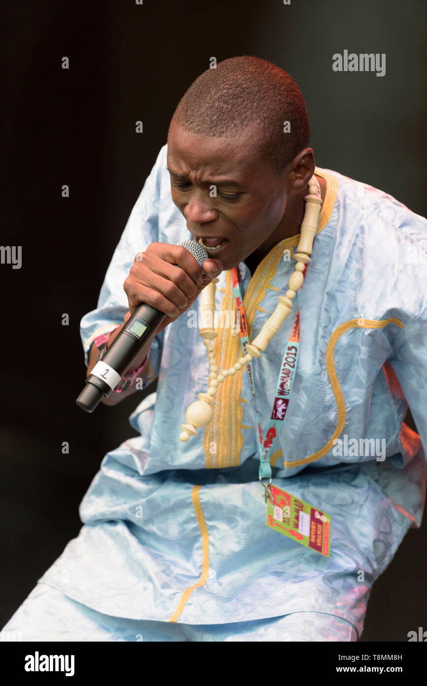 Tal National performing at the Womad Festival, Charlton Park ...